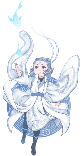 《哪吒》衍生漫画《敖丙传》预告公开：讲述前传故事 - 动画创作家园