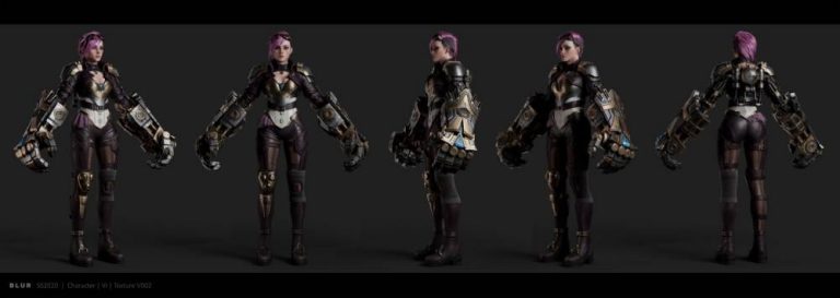 拳头设计师晒《英雄联盟》2020赛季CG动画人物3D模型 - 动画创作家园