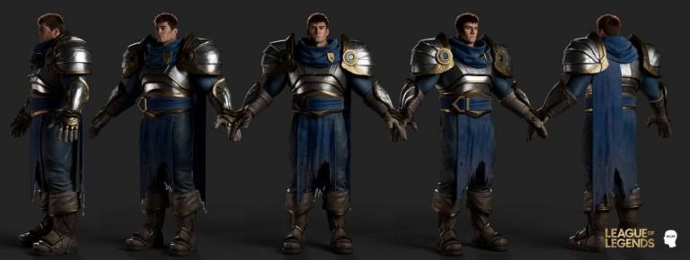 拳头设计师晒《英雄联盟》2020赛季CG动画人物3D模型 - 动画创作家园